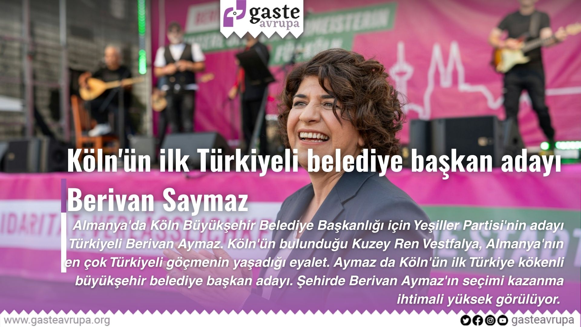 Köln’ün ilk Türkiye kökenli belediye başkan adayı: 12 Eylül’de diplomat ...